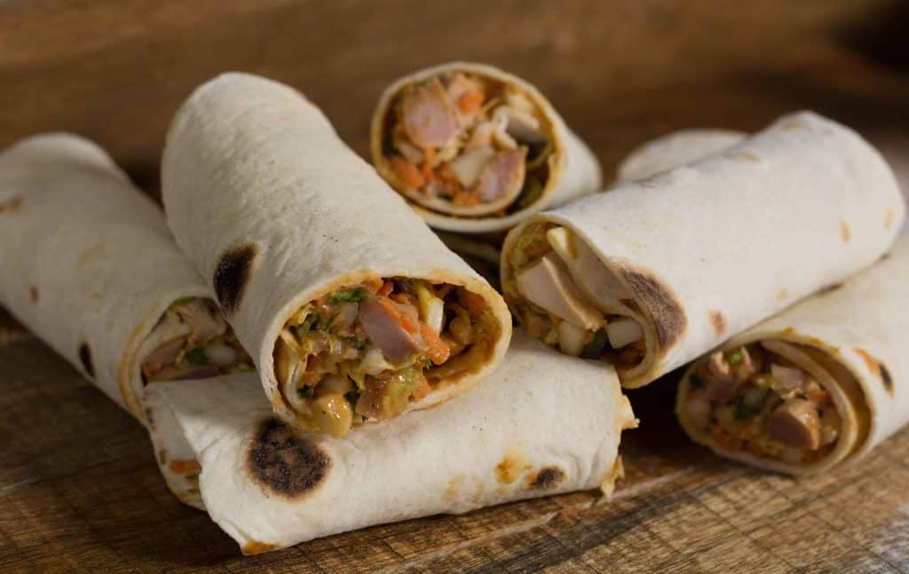 Thai Chicken/Pork Wrap - Gourmet Done Skinny